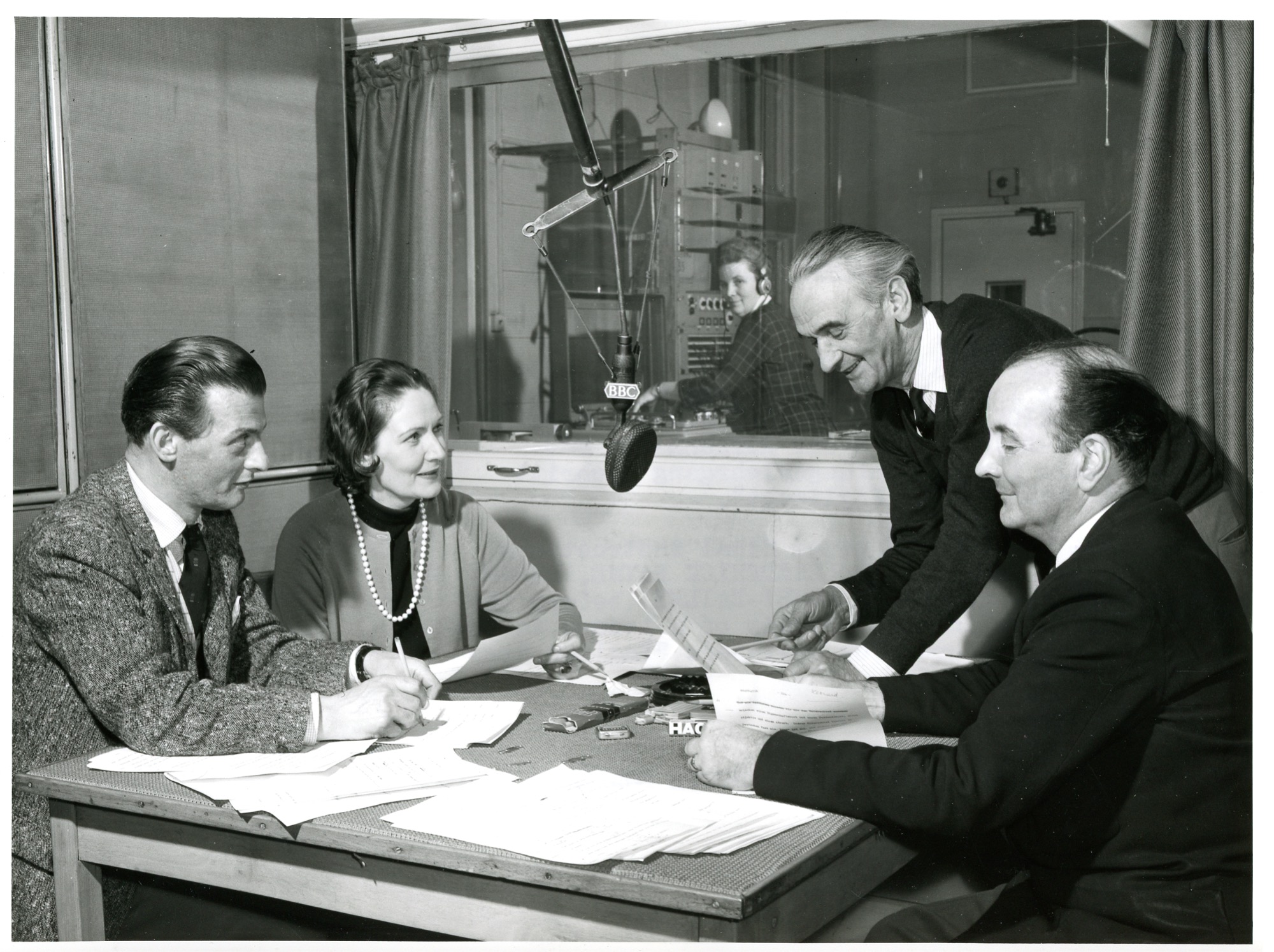 CHJ BBC Radio Studio 1960s – The Last Drive In